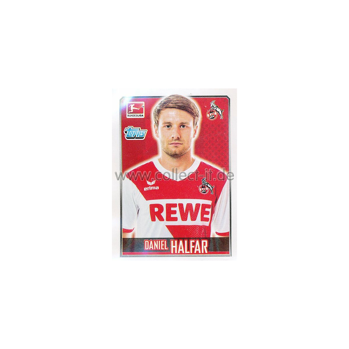 Topps Bundesliga 2014/15 - Sticker 149 - Daniel Halfar, 0,39