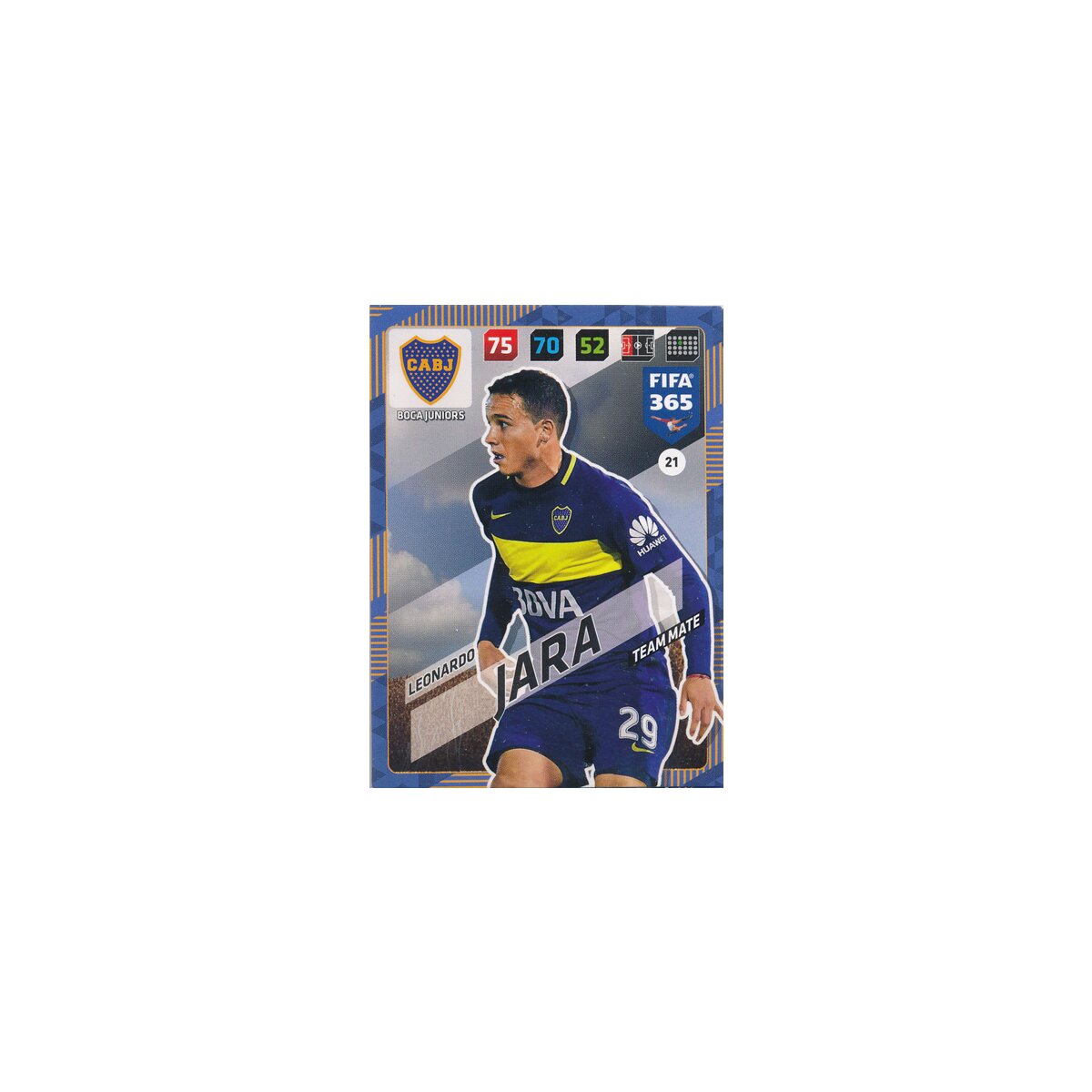 Fifa 365 Cards 2018 - 021 - Leonardo Jara - Boca Juniors, 0,39