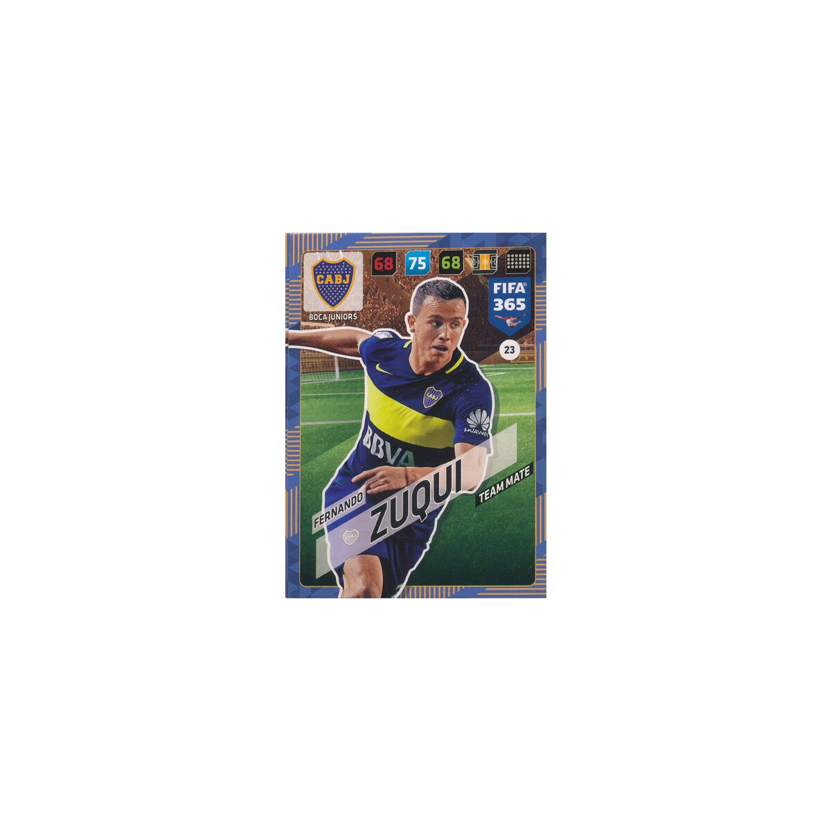 Fifa 365 Cards 2018 - 023 - Fernando Zuqui - Boca Juniors, 0,39
