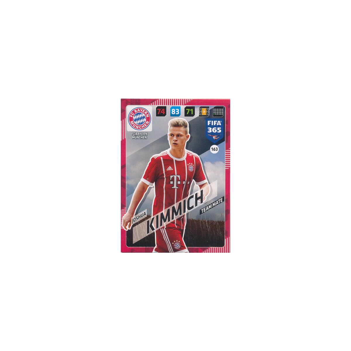Fifa 365 Cards 2018 - 163 - Joshua Kimmich - FC Bayern München, 0,39