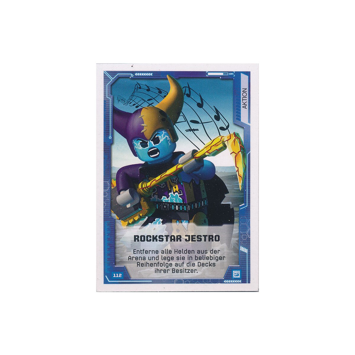 112 - Rockstar Jestro - Aktionskarten - LEGO Nexo Knights 2, 0,39