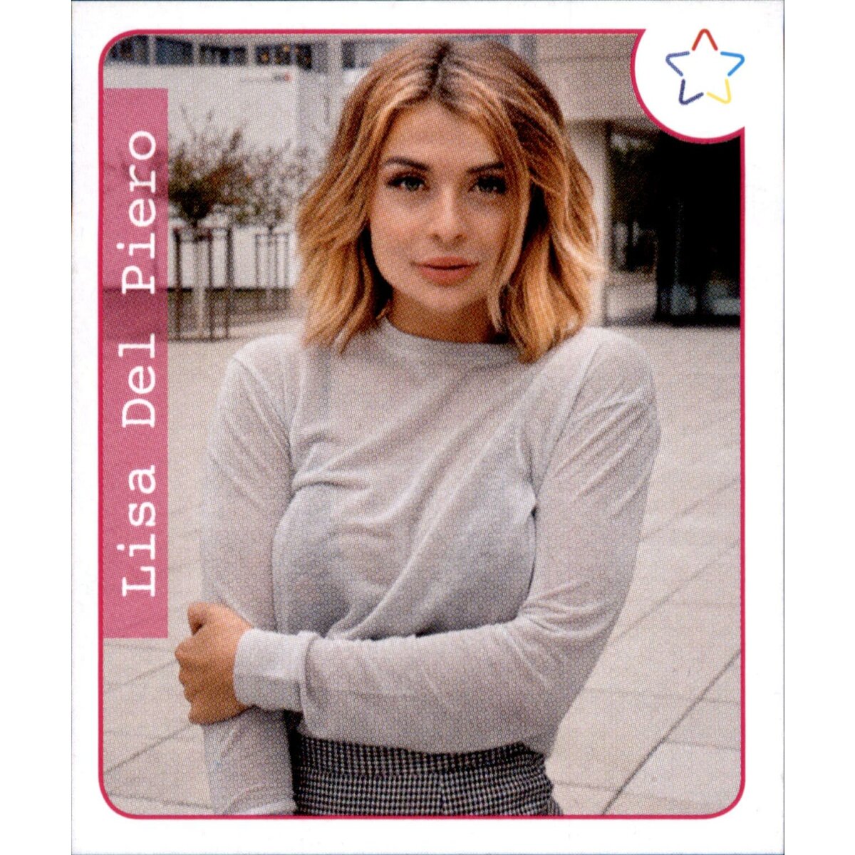 Sticker 186 - Panini - Webstars 2018 Girls - Lisa Del Piero, 0,29