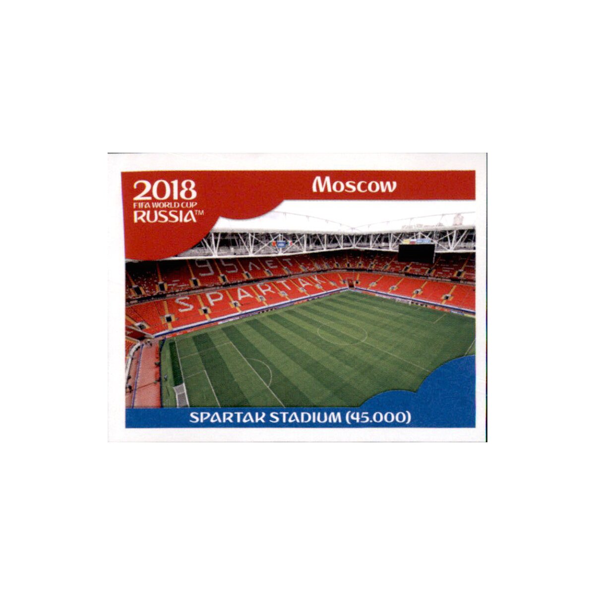 Panini WM 2018 - Sticker 11 - Spartak Stadium - Stadien, 0,69