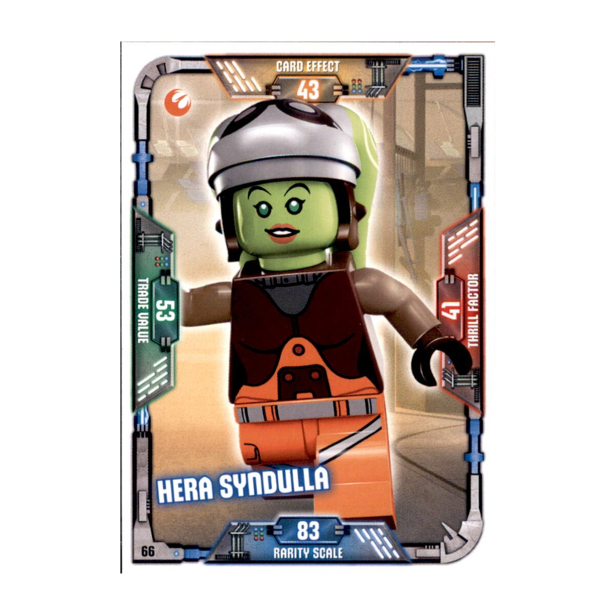 66 - Hera Syndulla - LEGO Star Wars Serie 1, 0,39