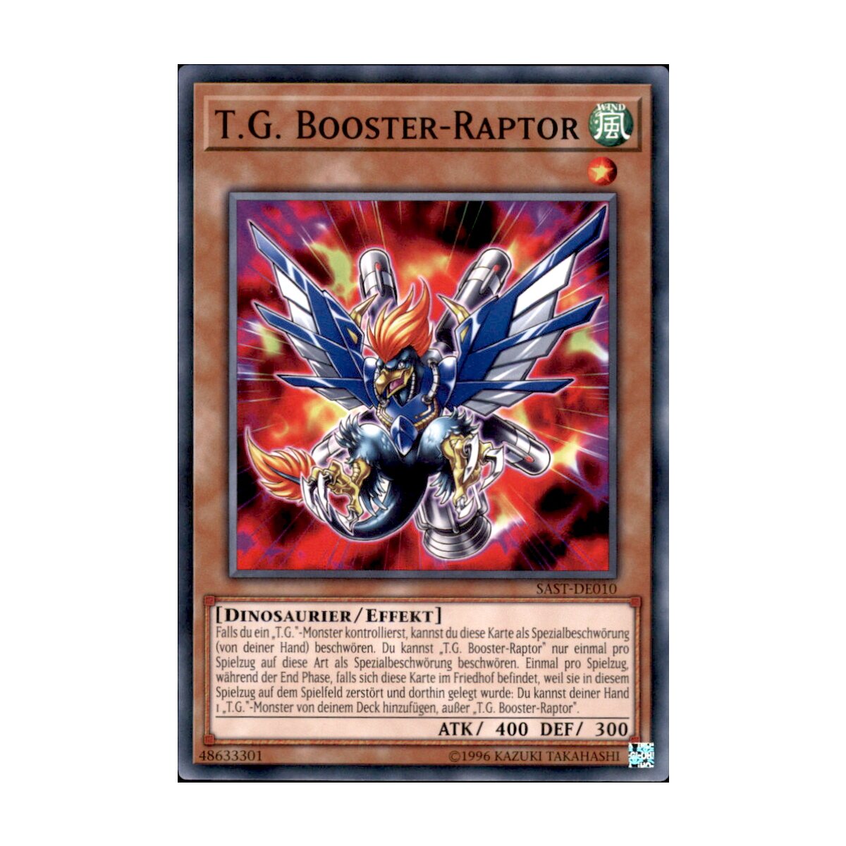 SAST-DE010 - T.G. Booster-Raptor - Unlimitiert, 0,09