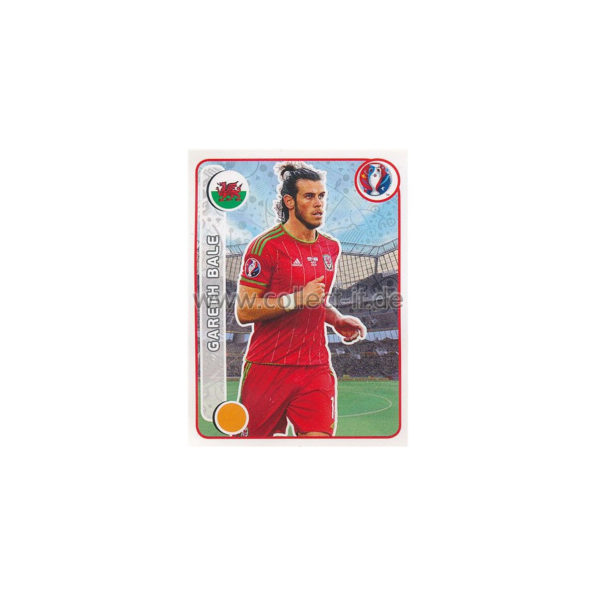 EM 2016 - Sticker 201 - Gareth Bale, 0,99
