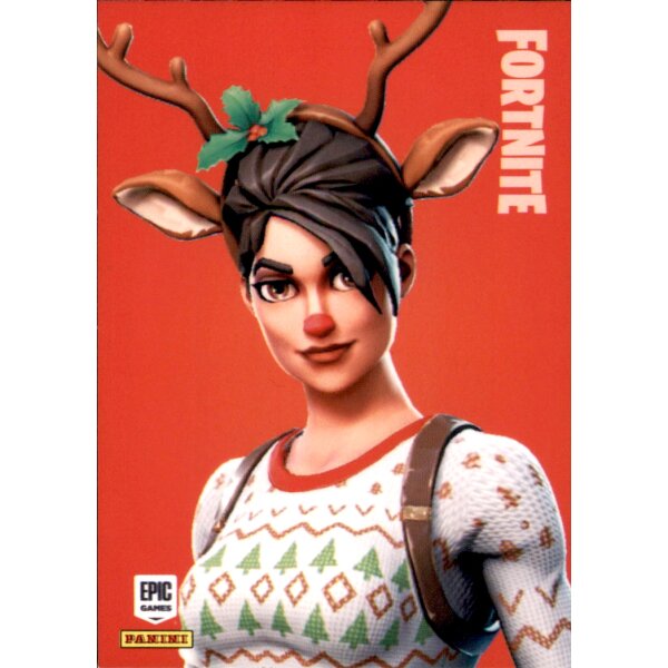 Fortnite Trading Card Nr. 189 - Red-Nosed Raider - Rare, 1,19