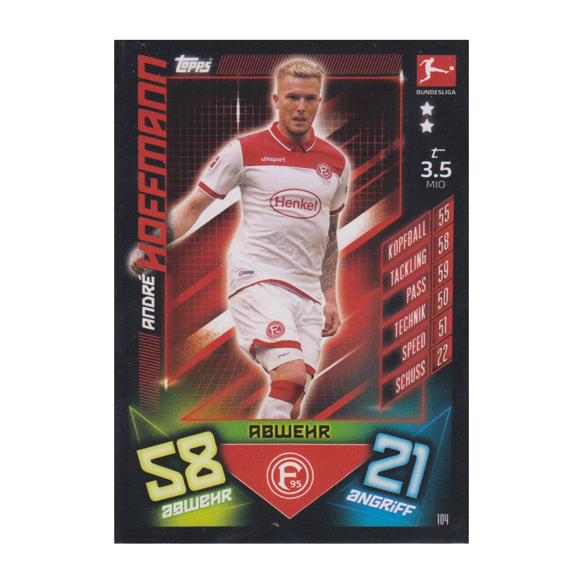 104 - Andre Hoffmann - 2019/2020, 0,39