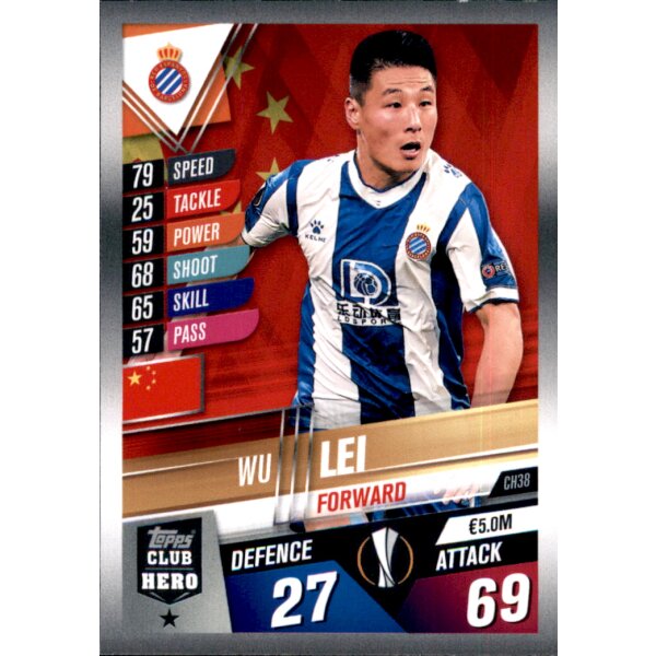 CH38 - Wu Lei - Club Hero - 2019/2020, 0,39