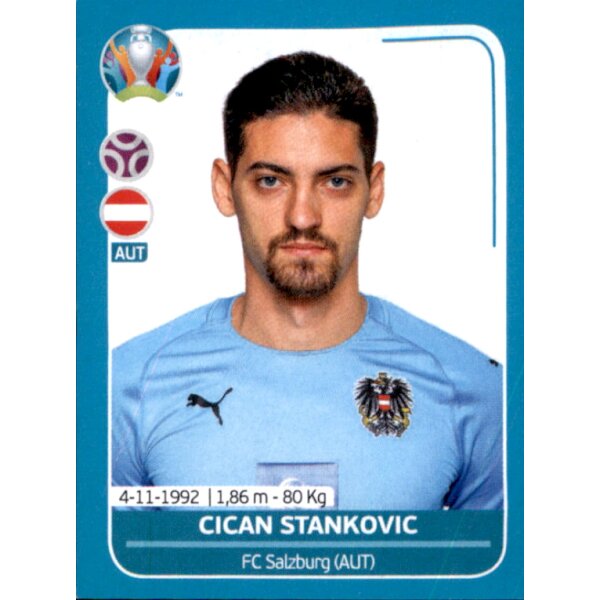 EM 2020 Preview - Sticker AUT8 - Cican Stankovic - Österreich, 0,39