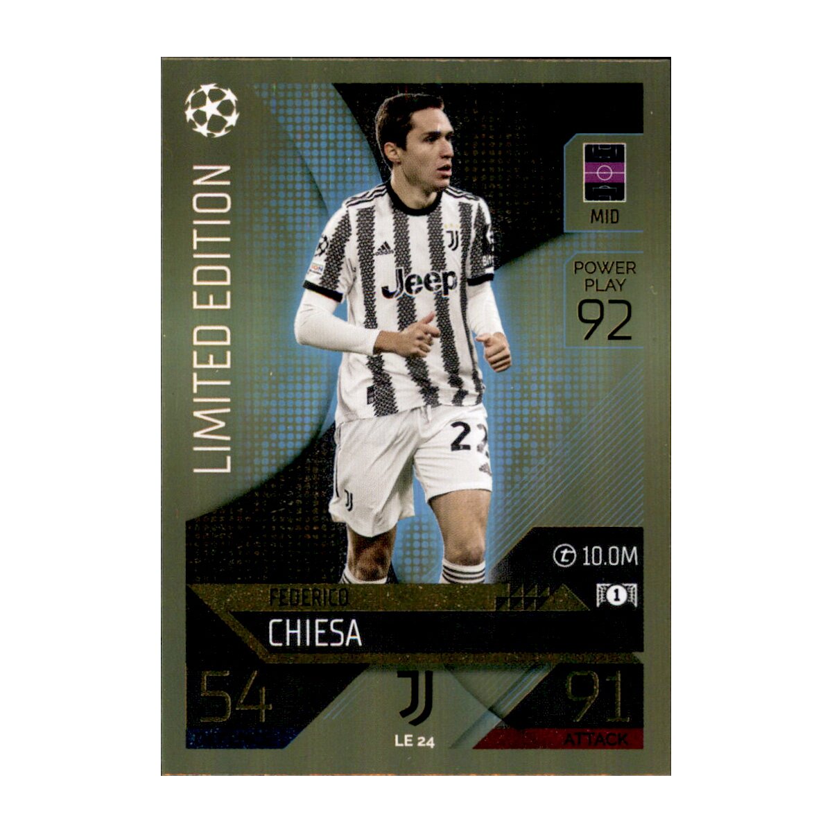 LE24 - Federico Chiesa - Limited Edition - 2022/2023, 1,79