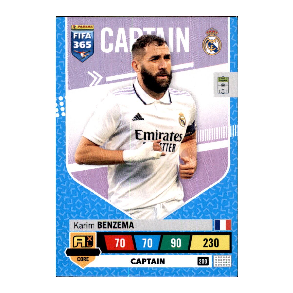 200 - Karim Benzema - Captain - 2023, 0,39