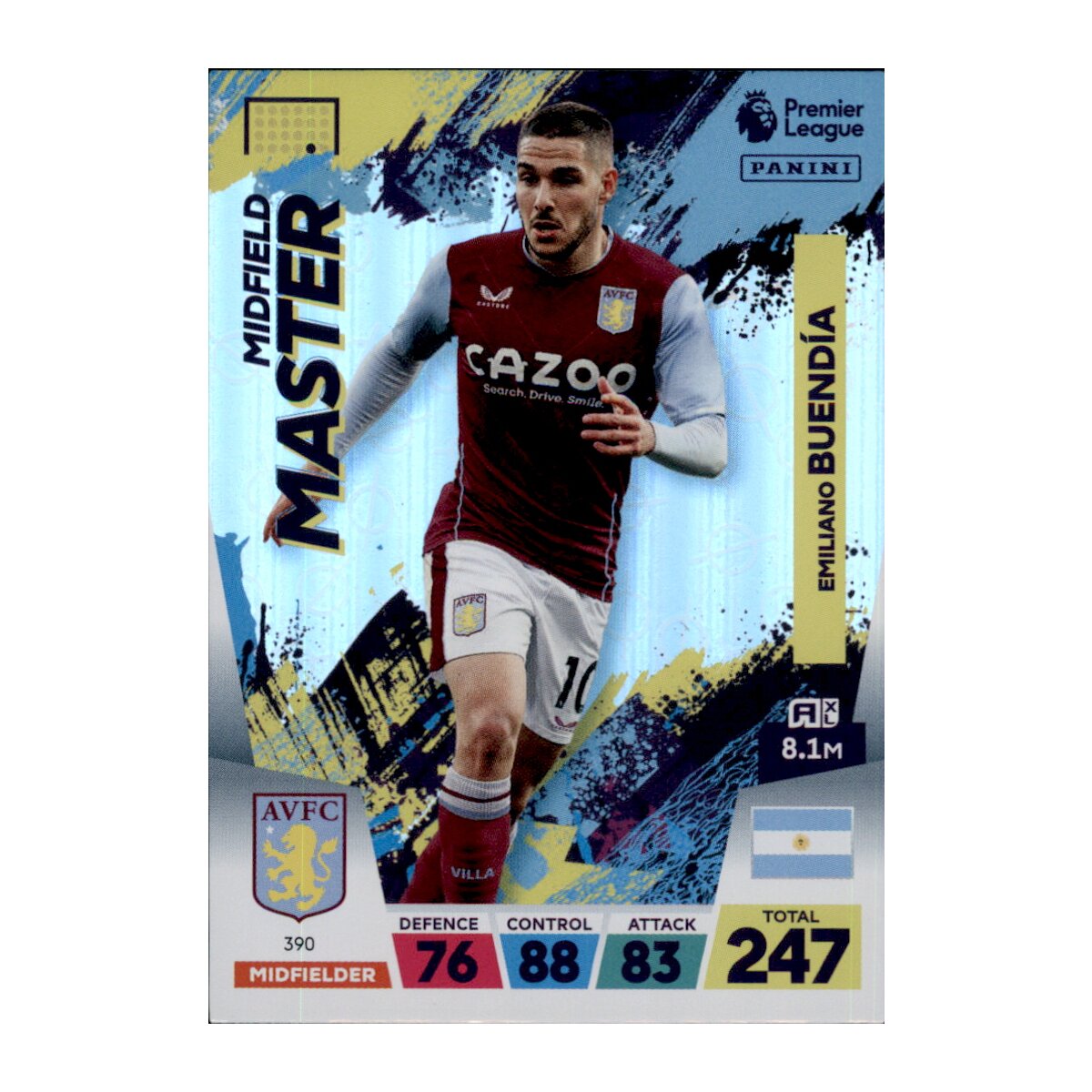 390 - Emiliano Buendia - Midfield Master - 2022/2023, 3,99