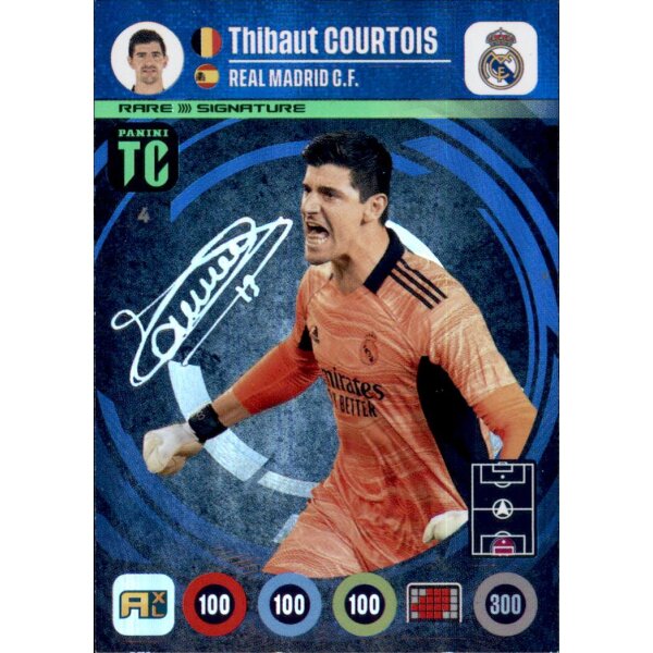 4 - Thibaut Courtois - Signatures / Invincible - Top Class - 2022, 6,