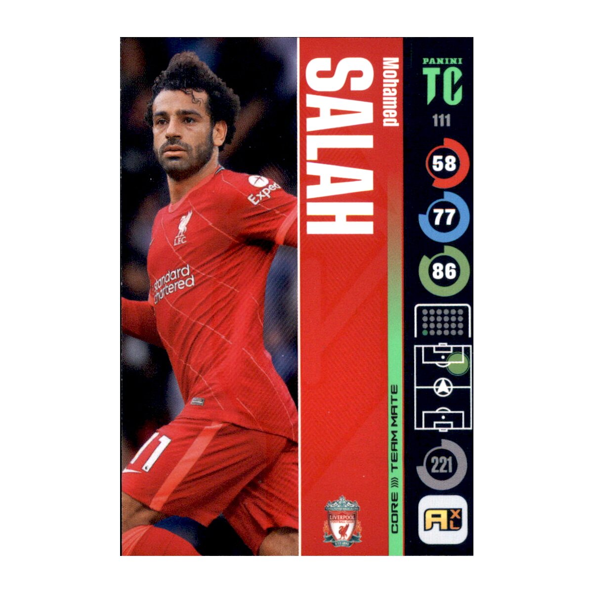 111 - Mohamed Salah - Forwards - Top Class - 2022, 3,99