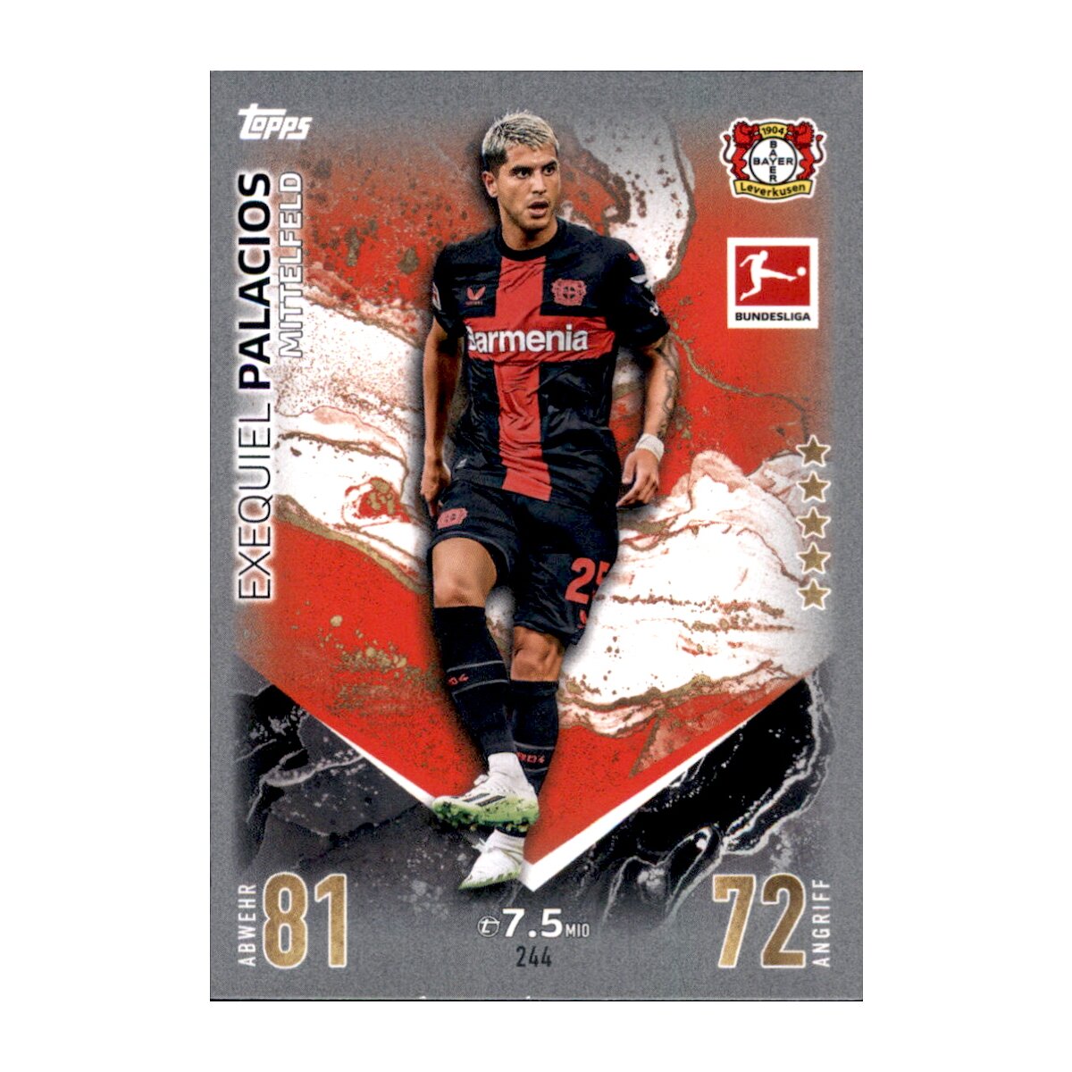 244 - Exequiel Palacios - 2023/2024, 0,39