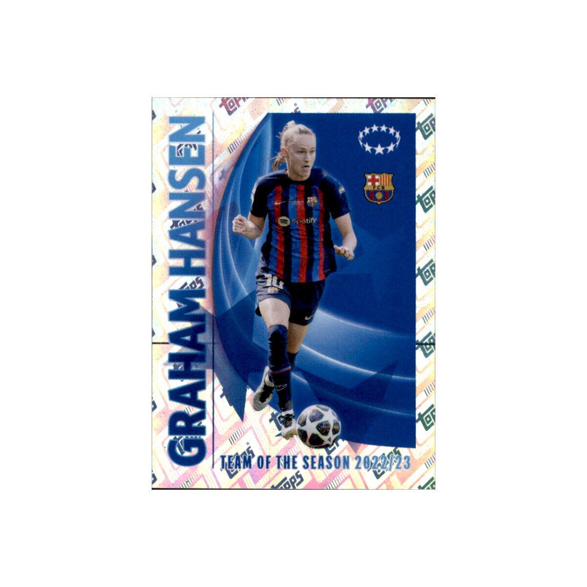 Sticker 24 Graham Hansen - FC Barcelona, 2,49