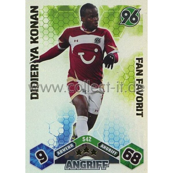 MX-S42 - DIDIER YA KONAN - Spezial Karte - Fan Favorit, 0,99