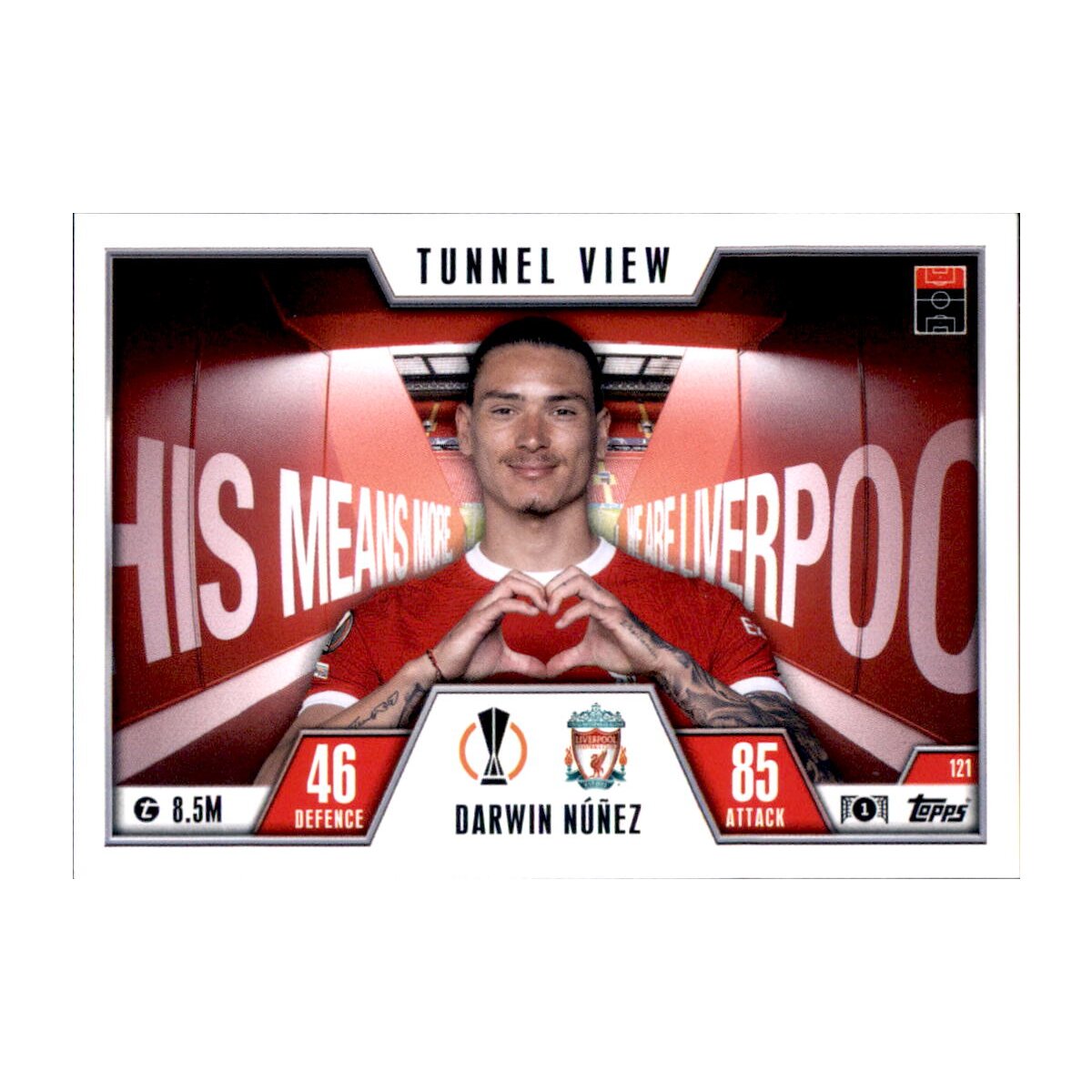 121 - Darwin Nunez - Tunnel View - 2023/2024, 0,49
