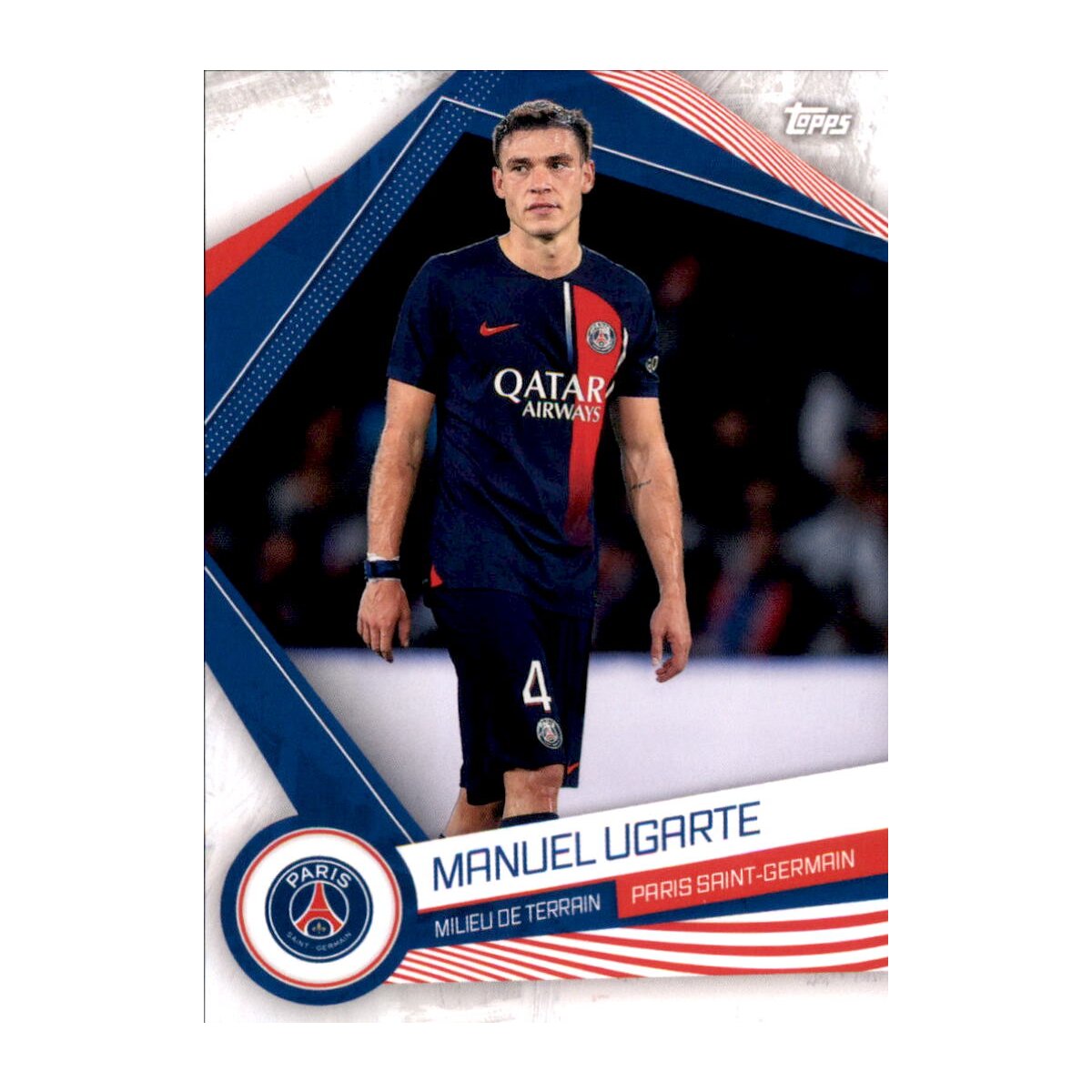 PSG-8 Manuel Ugarte - Base Set - Paris Saint Germain Fan Set 2023/202, 2,75