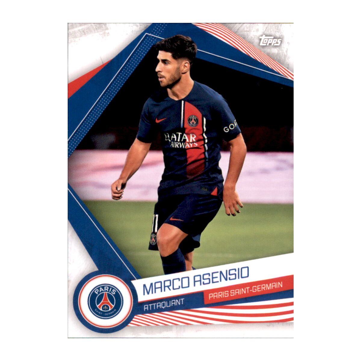 PSG-17 Marco Asensio - Base Set - Paris Saint Germain Fan Set 2023/20, 0,90