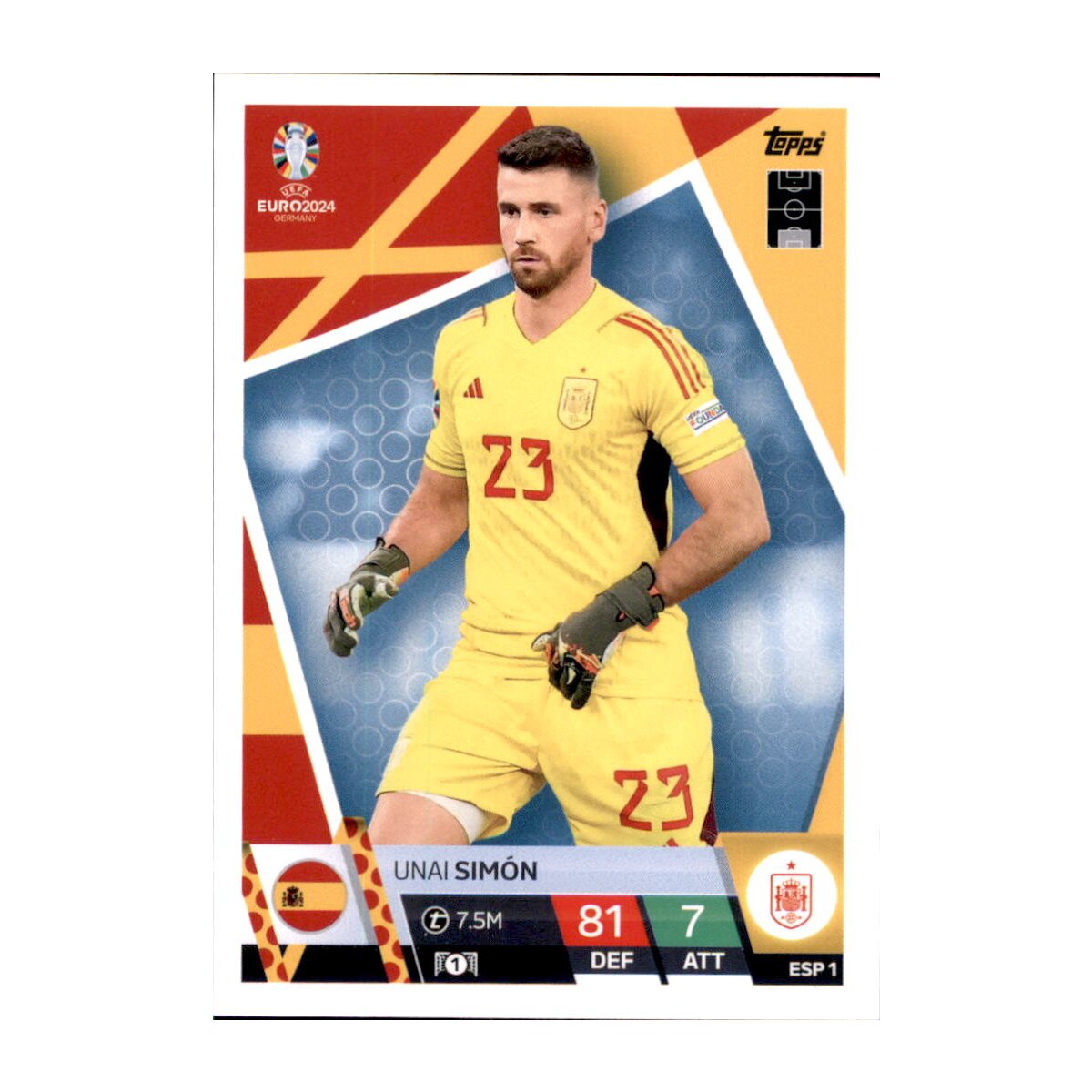 ESP 1 - Unai Simon - 2024, 0,49