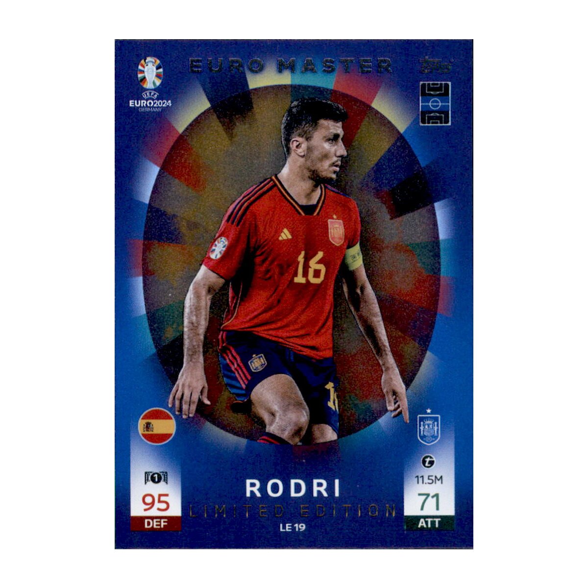 LE 19 - Rodri - Limitierte Karte - 2024, 2,79