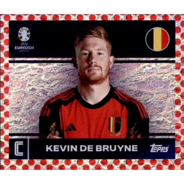 BEL 2 - Kevin de Bruyne - Captain - EURO BORDER - 2024, 3,79