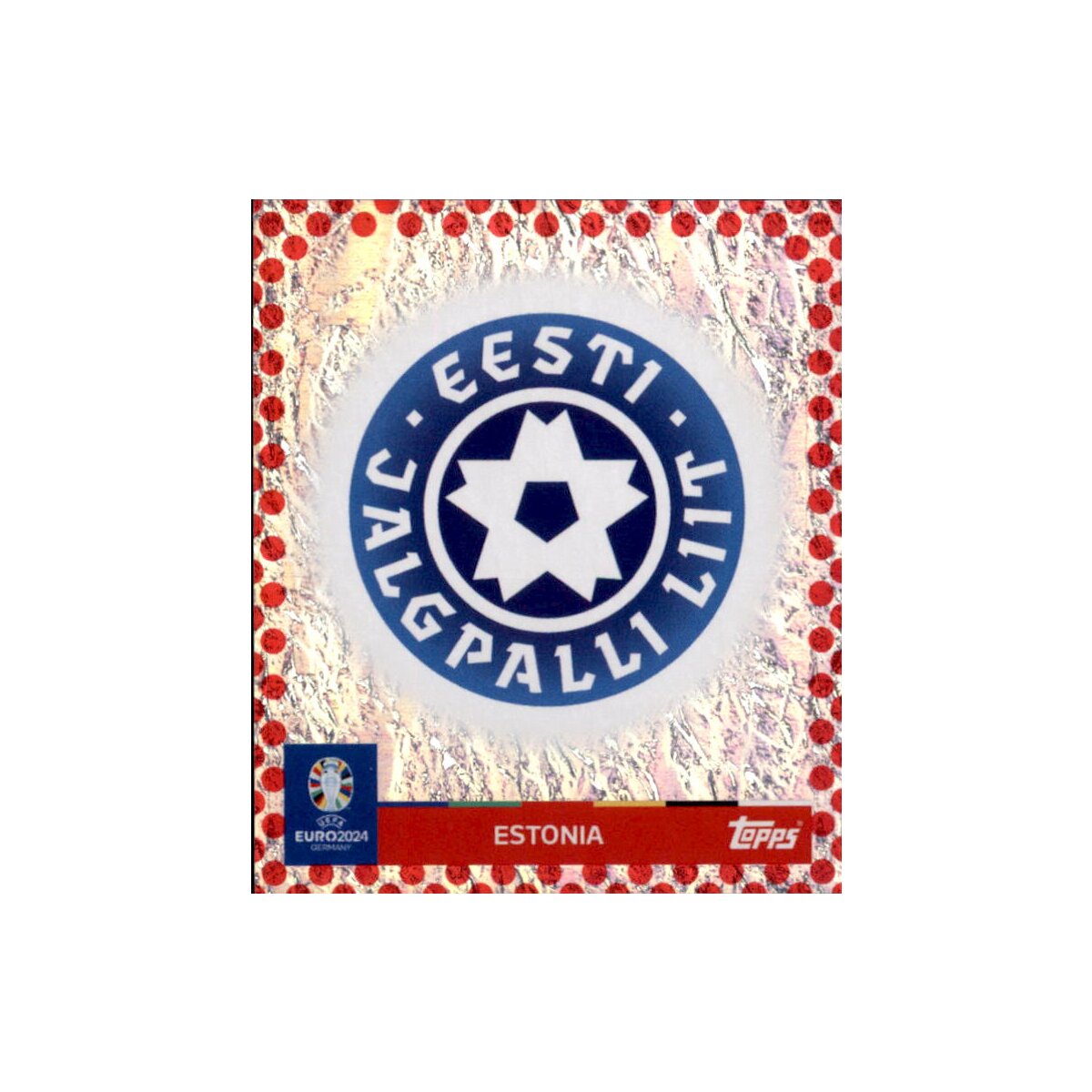 EST 1 - Estonia - Logo - EURO BORDER - 2024, 3,99