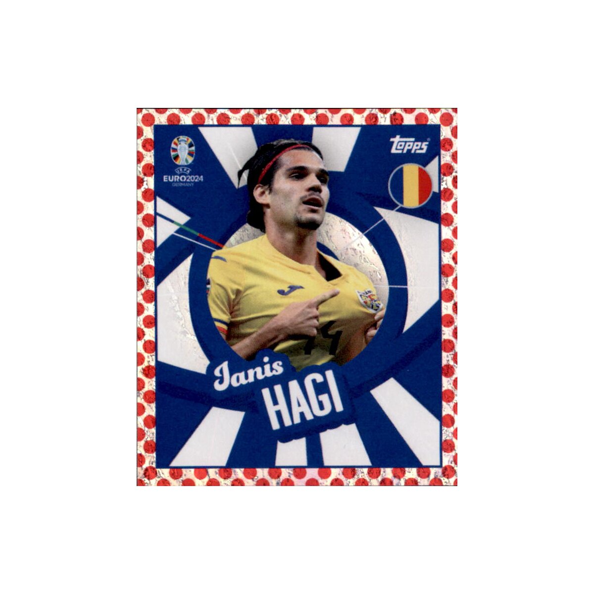 ROM PTW - Ianis Hagi - Player to watch - EURO BORDER - 2024, 3,79