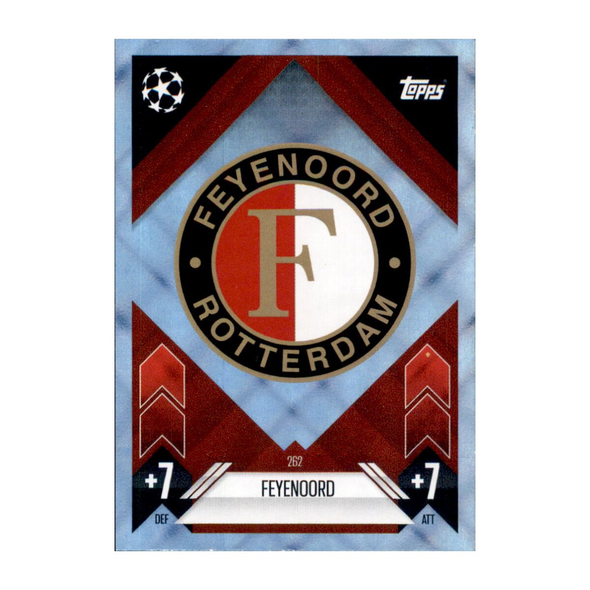 262 - Feyenoord - Team Badge - CRYSTAL - 2024/2025, 3,99