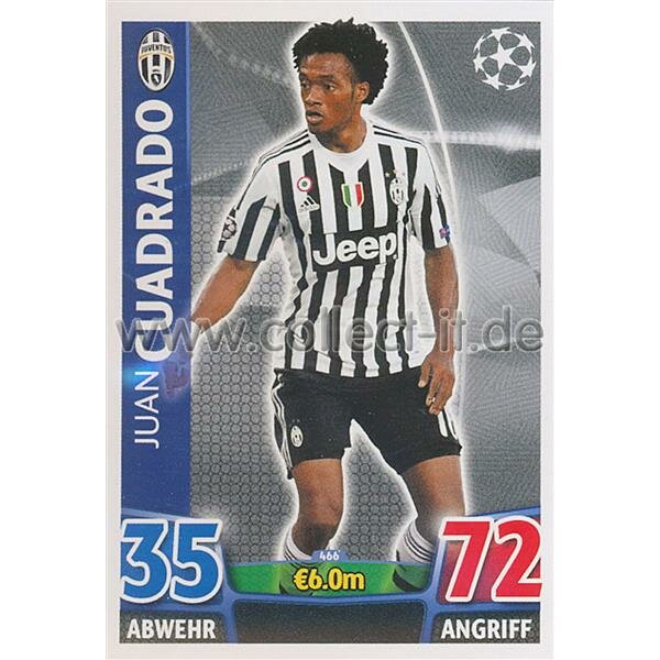 CL1516-466 - Juan Cuadrado - Base Card, 0,49