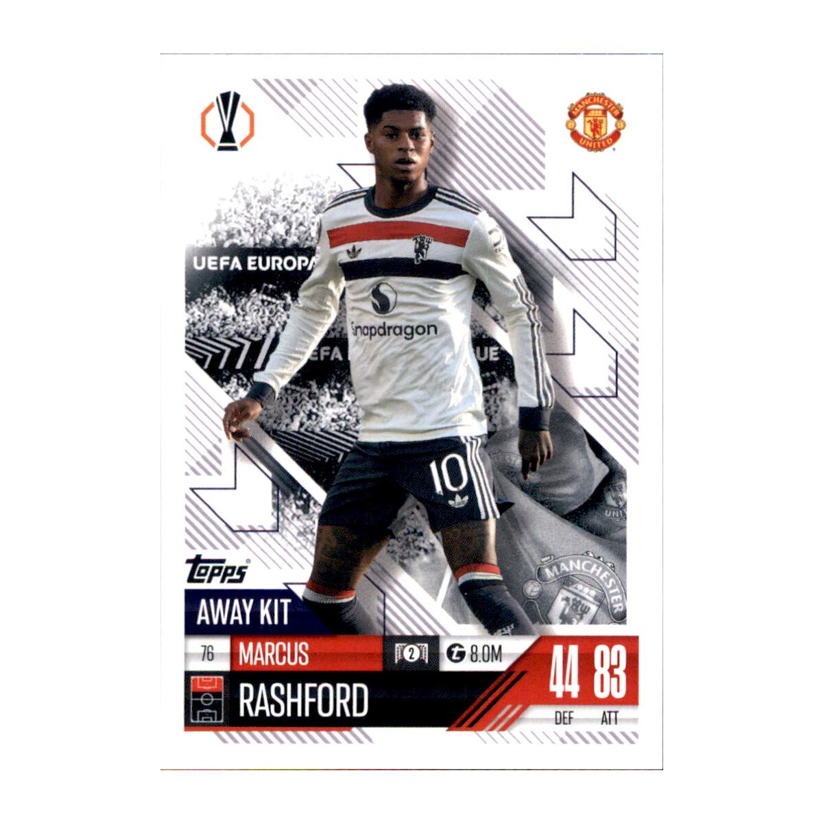 76 - Marcus Rashford - Away Kit - 2024/2025, 0,39