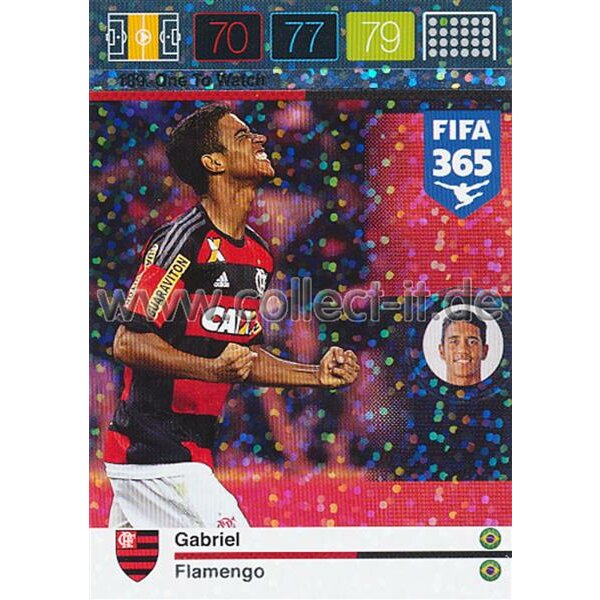 Fifa 365 Cards 2016 189 Gabriel - One to Watch, 1,99